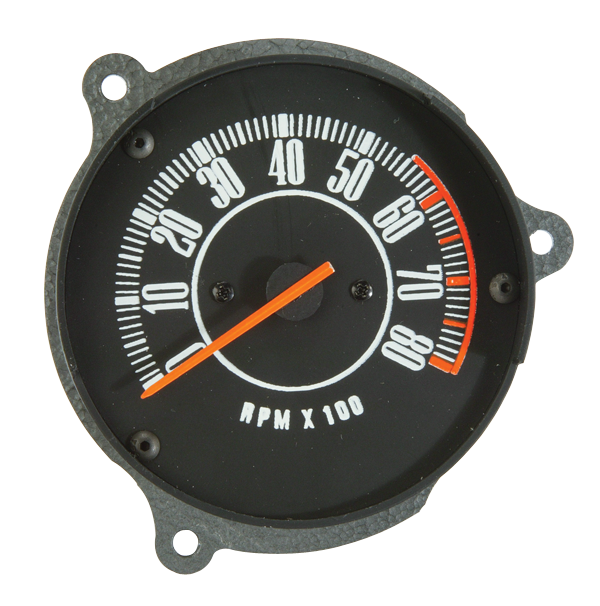 CS161 1967-1971 A-Body Dash Tach Rallye Dash. slanted