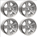 " Set of 4 17"" X 8"" cast aluminum ""N90"" wheel with 4...