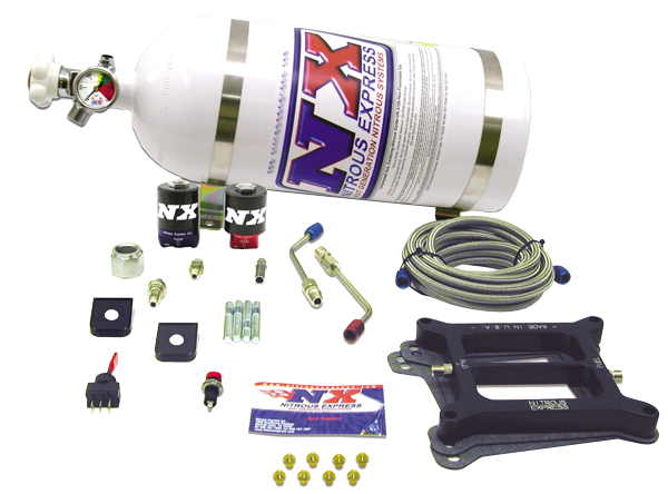 Nitrous Express 40040-10 Hitman 100 200 hp nitrous plate ...