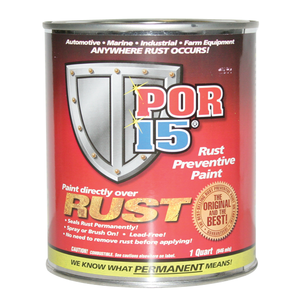 POR-15 rust preventative paint 32-oz container Si