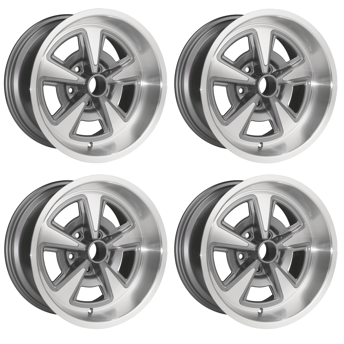 1964-72 GTO 17 X 9 Cast Aluminum Rally Ii Wheel