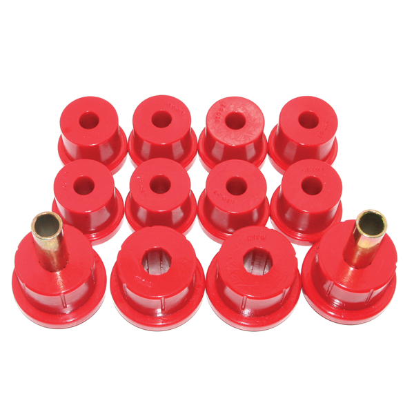 Prothane 7-1018 red polyurethane rear spring eye shackle ...