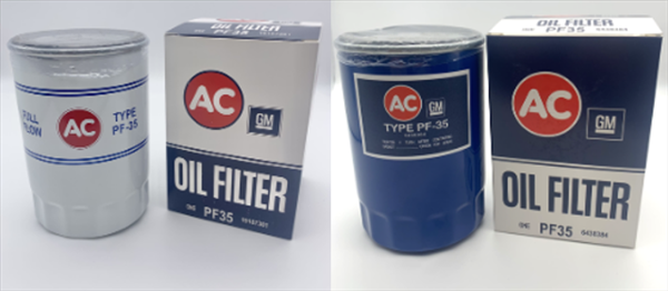 AC DELCO 1965-1991 PF35 VINTAGE OIL FILTER 6438384