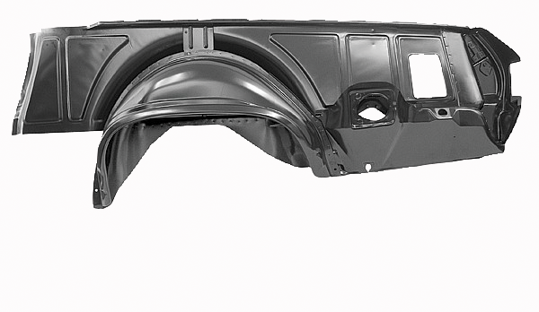 Dynacorn 1475HC Complete Lh Inner Quarter Panel 1964-72 C...