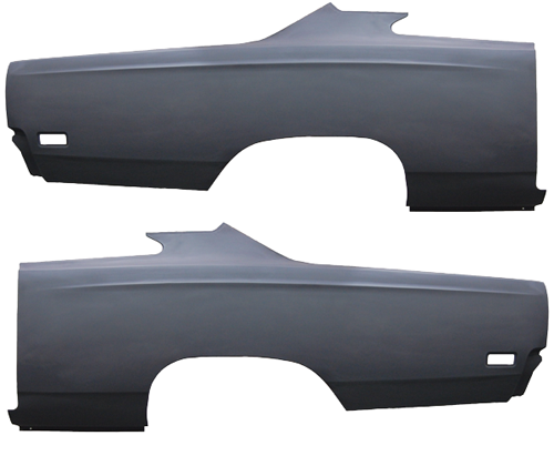 1966-74 A B E-Body Lh Rh Full Quarter Panels
