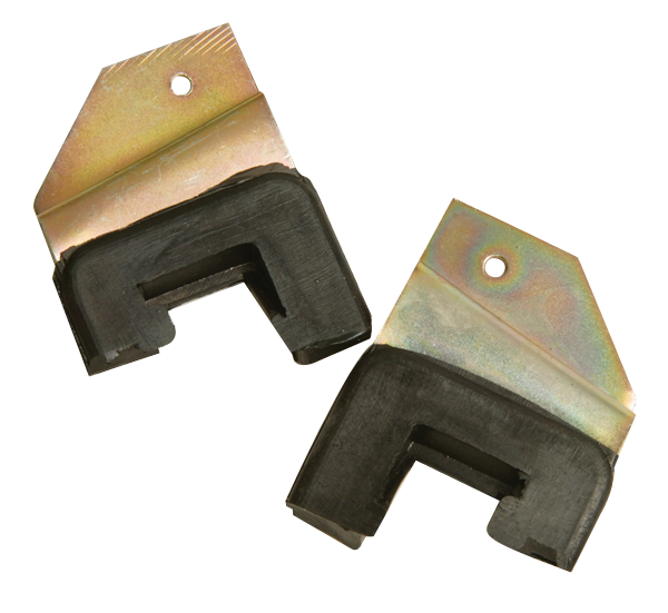 1955-57 Chevy Rear Quarter Window Stops 1955 57 Chevrole...