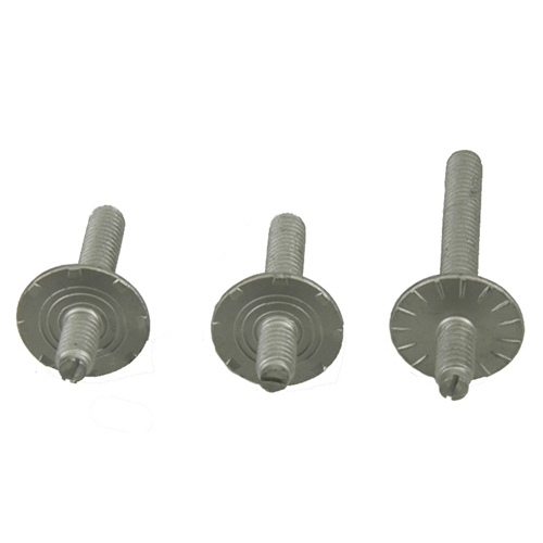 Quarter window track to body mounting studs for 19