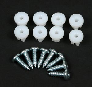 Corvette ZSF-332 Rocker panel molding screw nut set