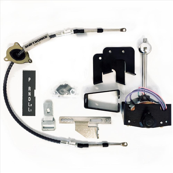 1965-195 GTO LeMans 3-speed A/T shifter conversion kit.