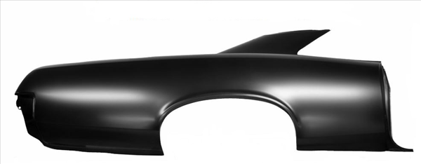 Reproduction 1967 GTO full quarter panel.