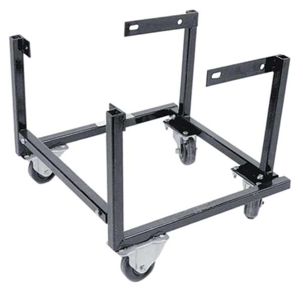 Engine cradle front saddle and rear leg set fits 1