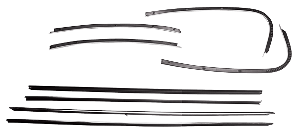 1969 GTO Window Felts