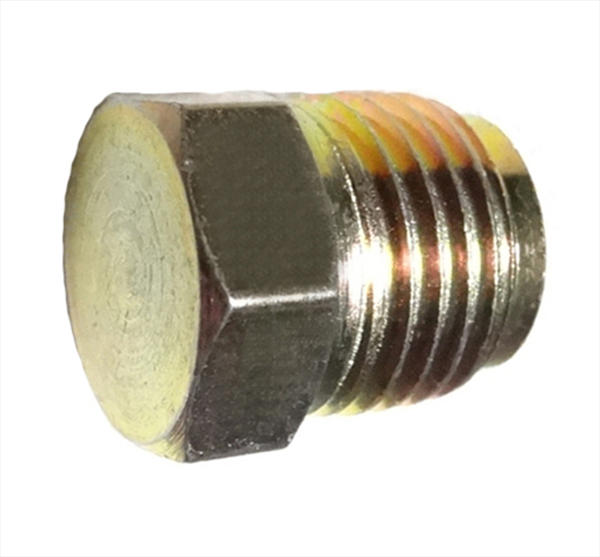 BRASS INVERTED FLARE PLUG 5/16-20