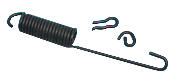 1955-57 Chevy Clutch Pedal Return Springs Hangers 1955 5...