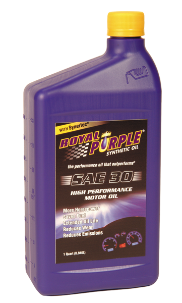 Royal Purple SAE 30 synthetic motor oil quart