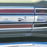 1966-74 A B E-Body 1968 Road Runner Trunk Lid Bird Decal