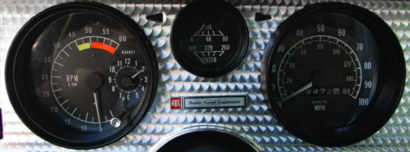 1974 - 1981 Firebird Radial Tuned Suspension Dash Bezel E...