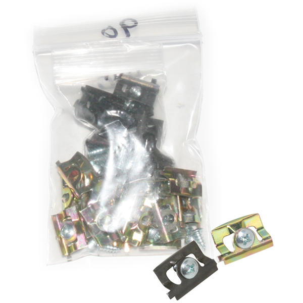 1968-1969 Barracuda Fastback Reveal Moulding Clip Set.