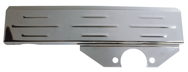 1955-57 Chevy Chrome Ribbed Steering Box Cover