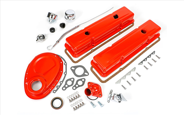 1958-1986 SBC 283-350 engine kit without PCV, Chevy Orang...