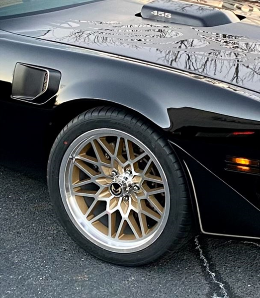 19 inch Gold Snowflake wheels. 19" Snowflake