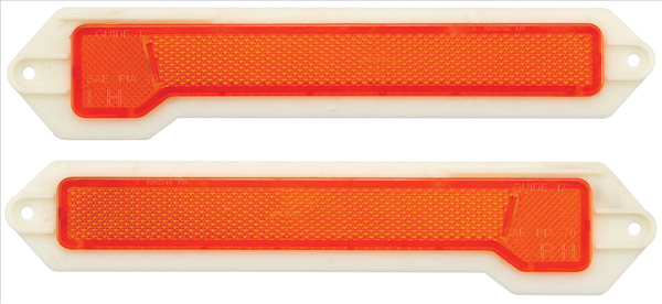 1970-1972 Monte Carlo Pair of front side marker lights. A...