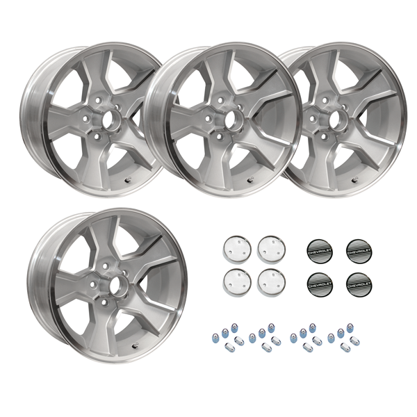 17 X 8 Cast Aluminum N90 Wheel 4 1/4 Backspacing Set