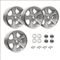 17 X 8 cast aluminum N90 wheel with 4-1/4" Backspacing or...