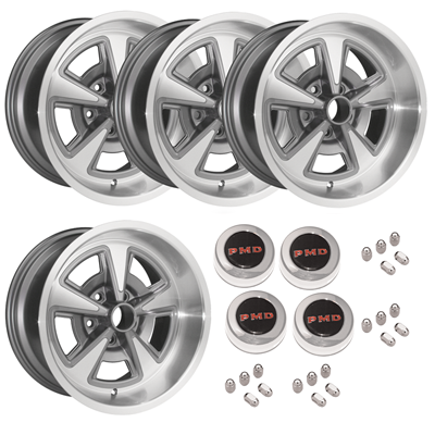 1964-72 GTO 17 X 9 Cast Aluminum Rally Ii Wheel