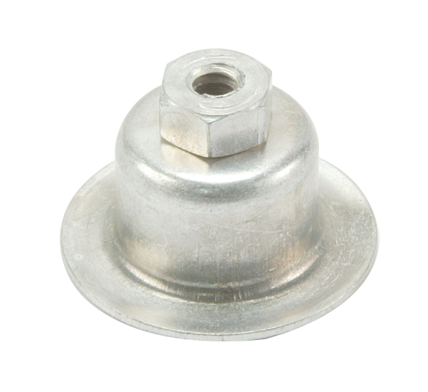 1966-74 A B E-Body Silver Cadmium Finish Bell Nut