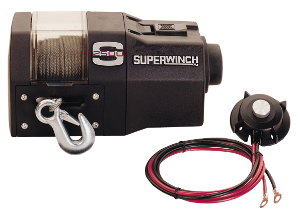 Superwinch S2500 12-volt DC winch with 12hp motor