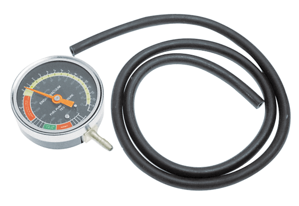 Fuel pump pressure and vacuum tester