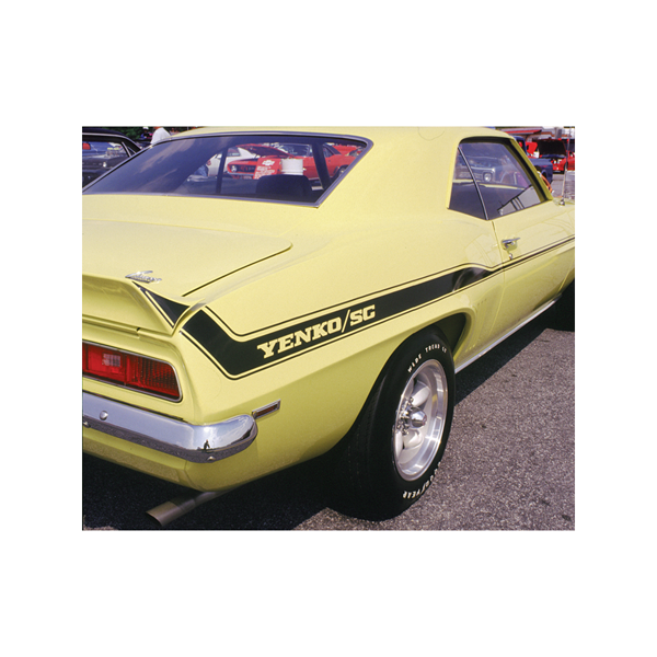 1967-81 Camaro Black Yenko Stripe Kit