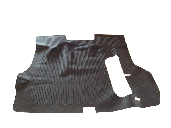 1955-57 Chevy Rubber Trunk Mat 1955 1957 Convertible Models