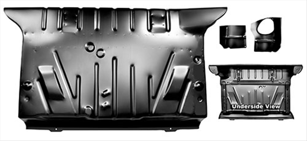 Dynacorn 1700HCWT Full 1 Piece Trunk Pan 1963 Impala Mode...
