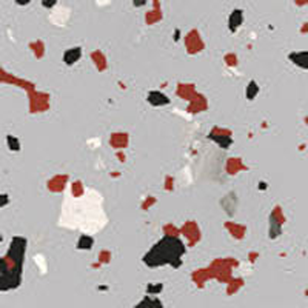 UCoat It medium gray glossy finish Deco Flek epoxy