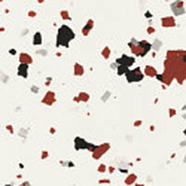 UCoat It white gloss finish Deco Flek epoxy floor