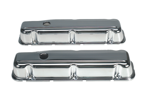Ta Perf TA1329E Chrome valve cover pair
