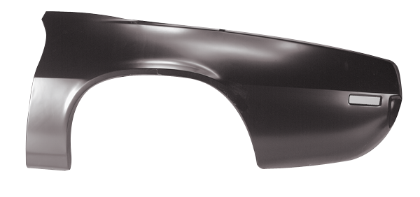 LH quarter panel skin 1970-1973 models reproductio