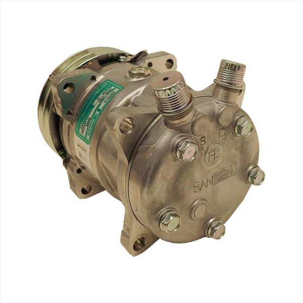 Sanden SD 508 Compressor Double V-groove pulley. Natural fi