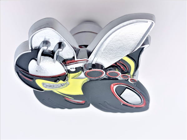 Scat Pack Fender Emblem, Drivers Side. Adhesive Backed.