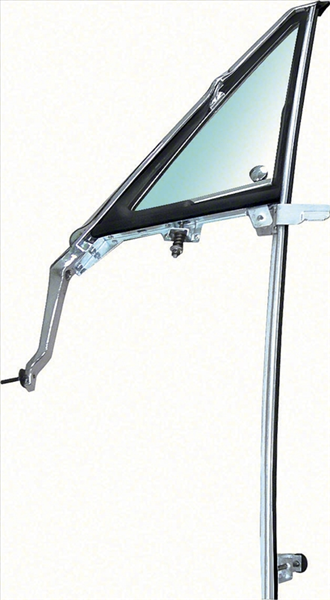 1967 F-Body vent window assembly. LH Tinted.