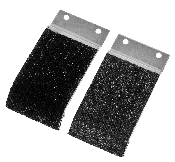1964-72 GTO Door Window Guide Plate Pair 1969 1972 Gm A ...