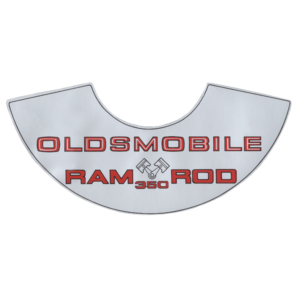 1964-72 Cutlass 442 Rod 350 Air Cleaner Decal