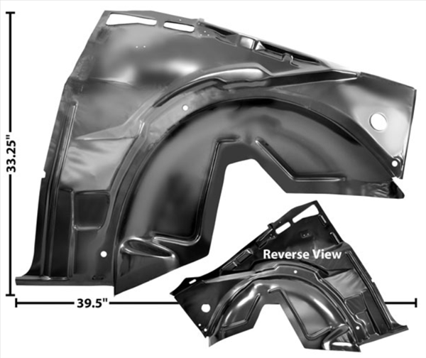 Dynacorn 1041JB Lh Inner Wheelhouse Panel 1970 1981 Camar...