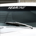 YEARONE 12 window decal White Each