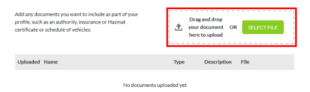 Completing my Carrier OnBoard profile | DAT OnBoard Help Center