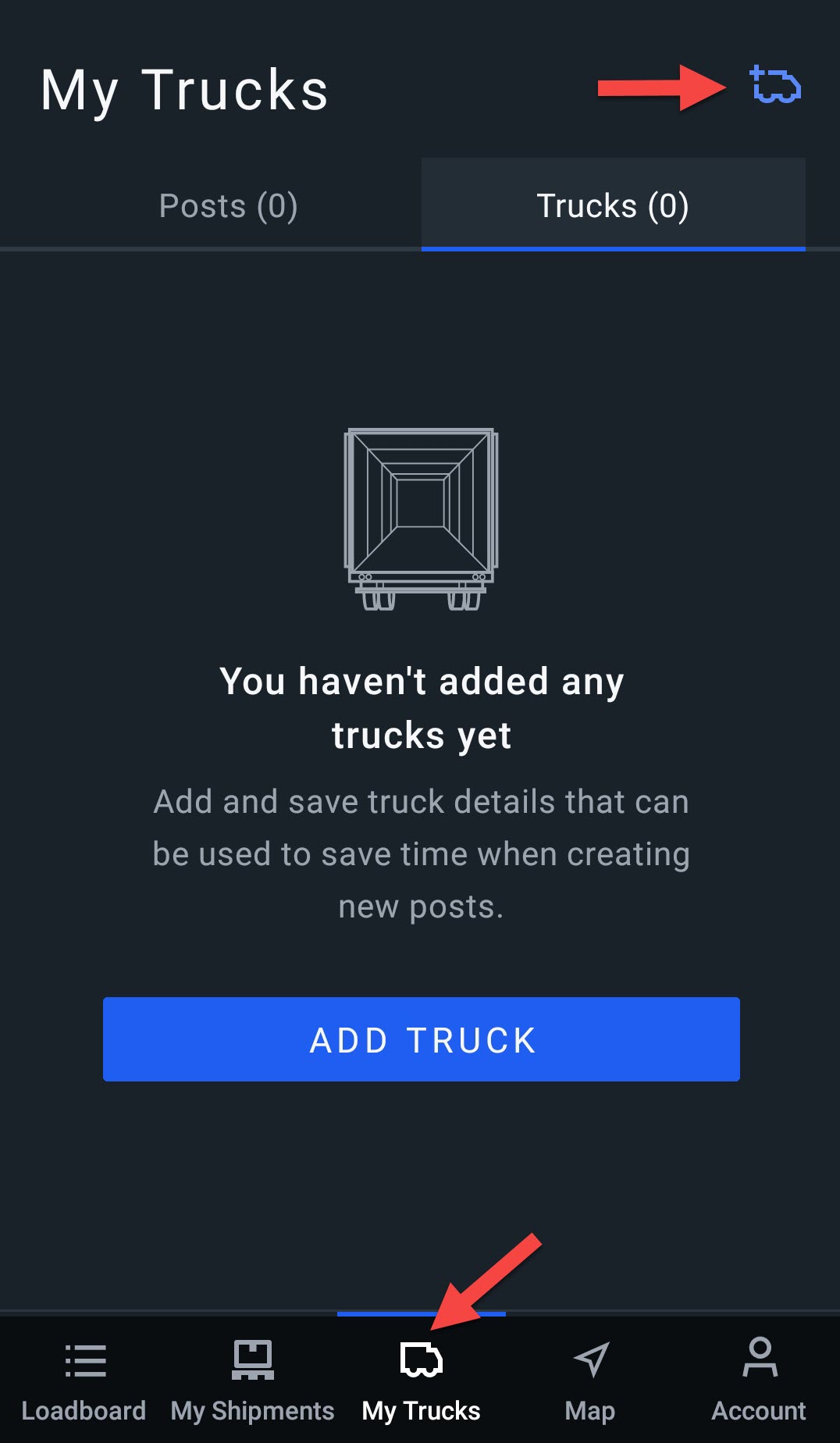 My Trucks settings | Welcome to DAT One Help Center