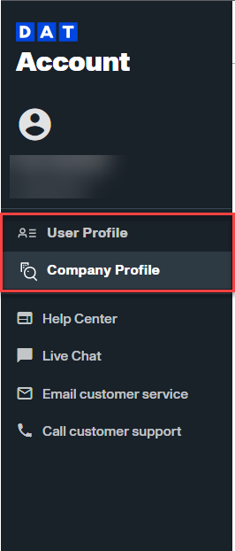 Account Management Dat Power Help Center