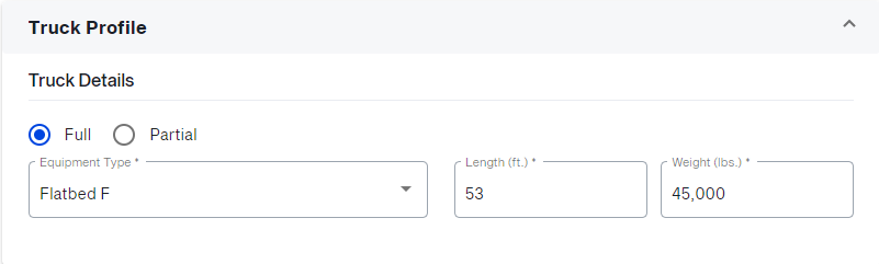 Post your truck | Welcome to DAT One Help Center
